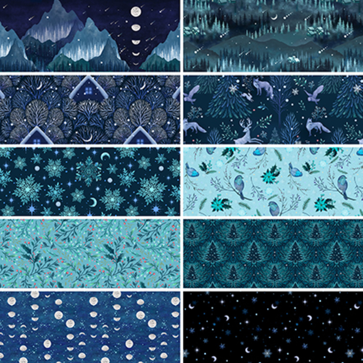 Blank Quilting || Episodic Drawing || Moondance