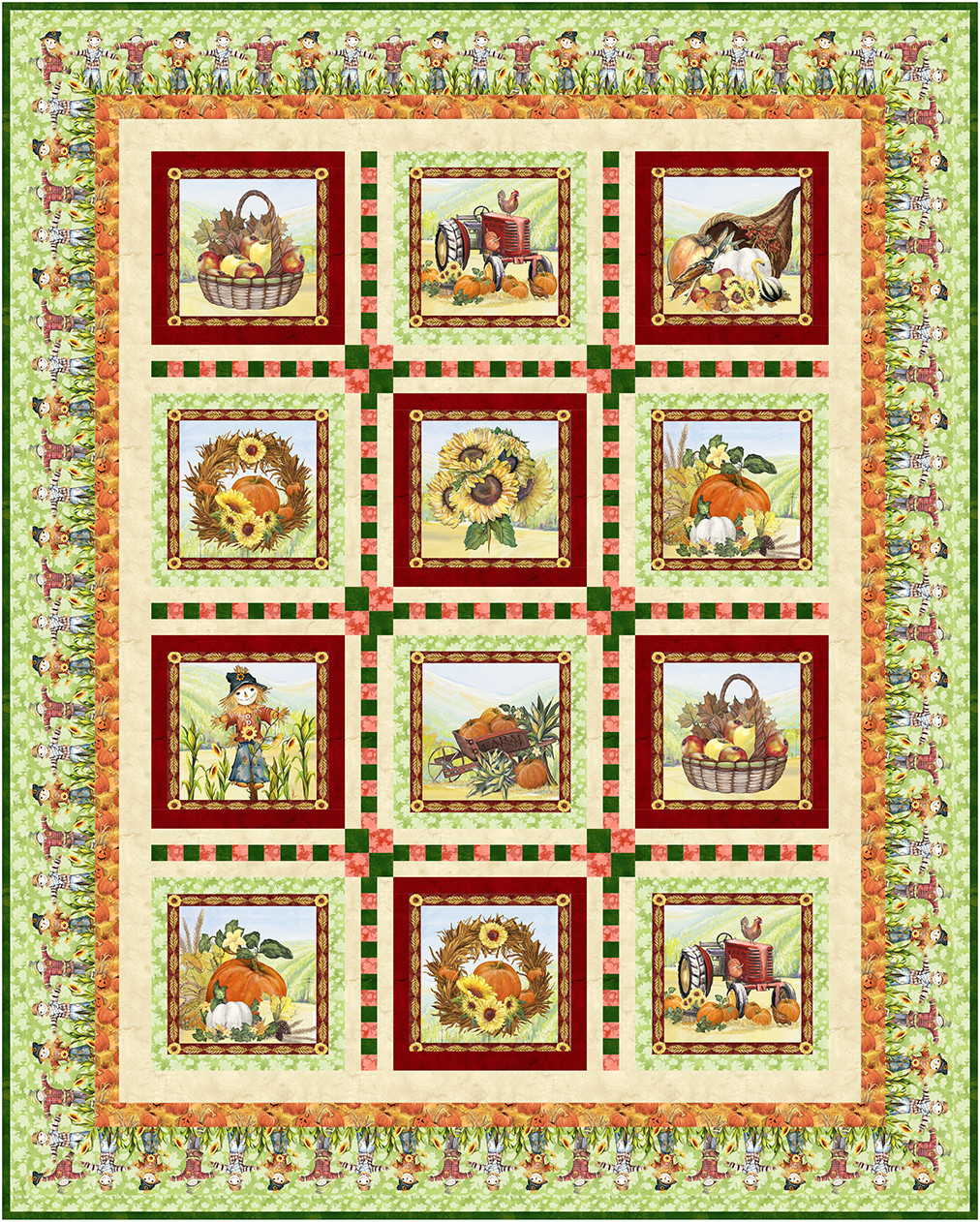 Golden Days Quilt #2 - The Blank Quilting Corp.