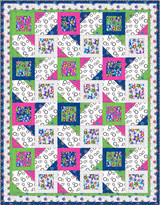 Flower Power Quilt #2 - The Blank Quilting Corp.