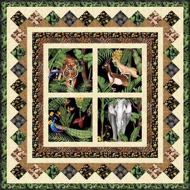 Roaring Wild Quilt #2 - The Blank Quilting Corp.