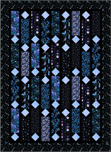 Jardin de Lune - Punctuation Quilt - The Blank Quilting Corp.