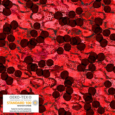 Blank Quilting || STOF || Fine Lines in Red