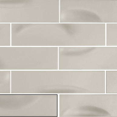Apogeo Union - Deco Greige Matte Glazed Ceramic Tile