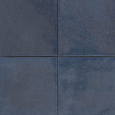 Quarto Arioso - Blue Glossy Glazed Ceramic Tile