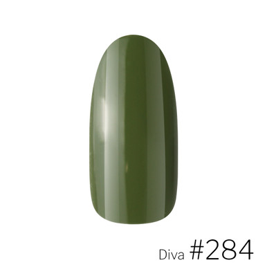 DND DIVA - #284 Olive Green - Global Nail Beauty Supplies