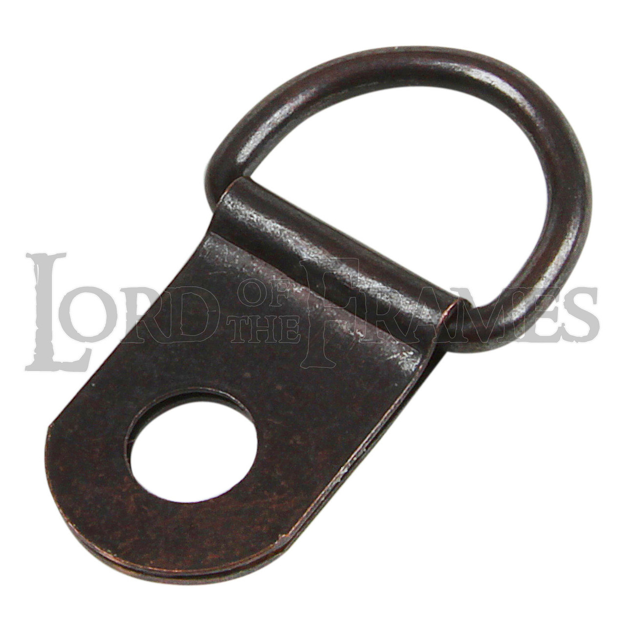Small Bronze Plated 1 Hole Single D Rings | Lord of the Frames Ltd