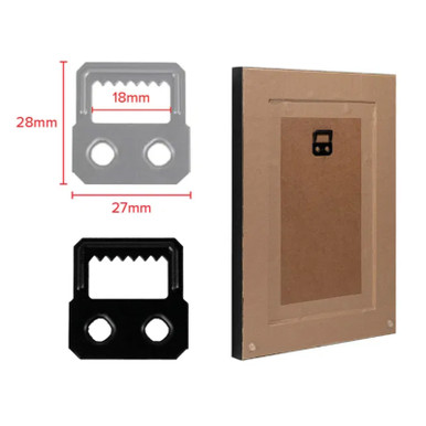 Alfamacchine 2 Hole Press Fix Hanger pack 1000 | Lord of the Frames Ltd