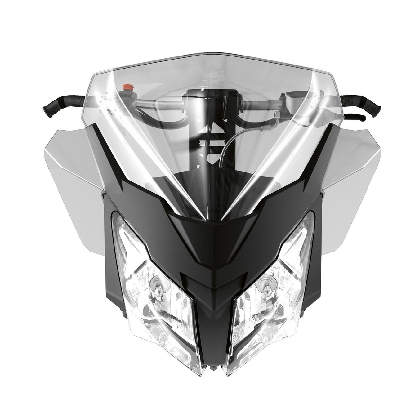 Ski-Doo New OEM, Medium Injected Windshield And Side Deflector Kit ...