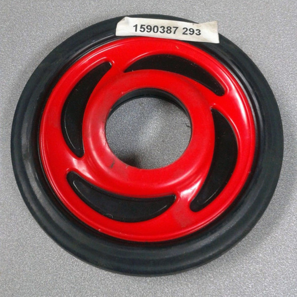 Polaris New OEM Snowmobile Red Scrolled Bogie Wheel Fusion,Switchback ...