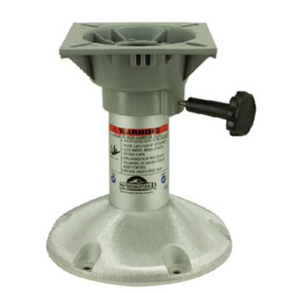 Springfield Marine 10" Fixed Non-Locking Post Swivel & Round Seat Base ...