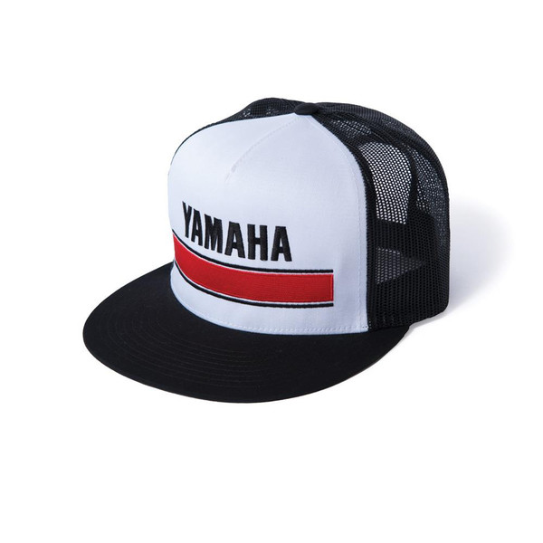 Yamaha OEM Hat-Vintage Factoryeffex Wh Rd, VFE-17CVS-WH-NS