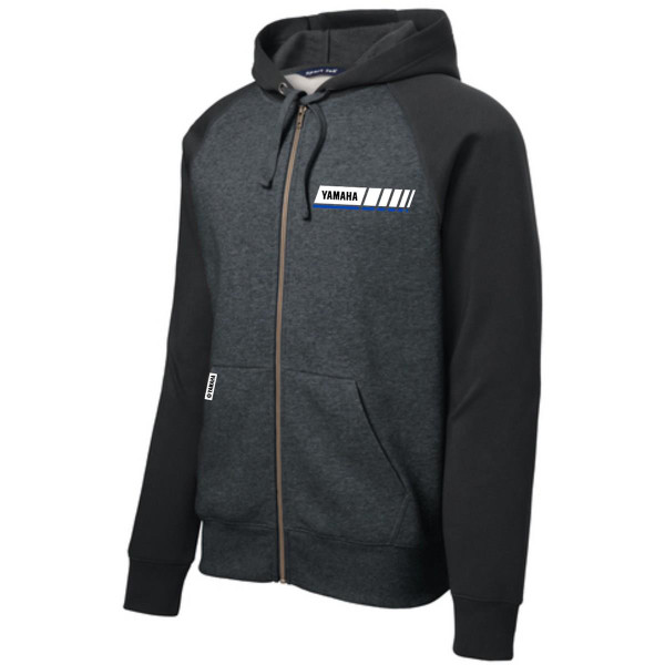 Yamaha OEM Hoodie-Yamaha Blue Revs Zip Ch, CRP-19FBR-CH-MD