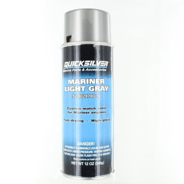 Mercury Marine/Mercruiser Mariner Light Gray Spray Paint, 92-802878Q14