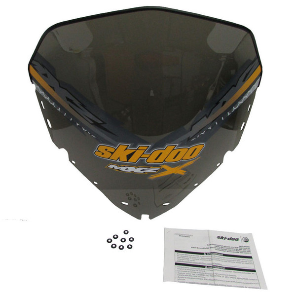 Ski-Doo New OEM 18" High Windshield Smoke Tint, 860200488, 860200217