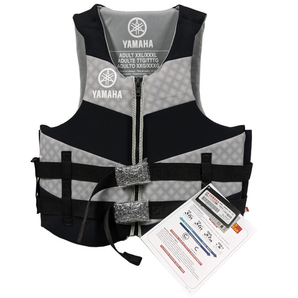 Yamaha New OEM, Men's XL / 2XL Nylon PFD Life Vest With Handles, MAR ...