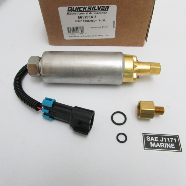 Mercury Marine/Mercruiser New OEM Fuel Pump, Low Pressure, 861155A3 ...