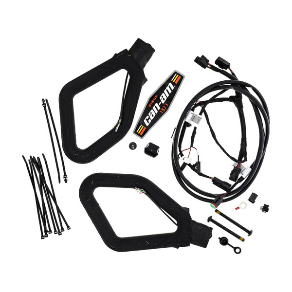Can-Am OEM Heated Passenger Grips & Visor Outlet Kit for Outlander ...