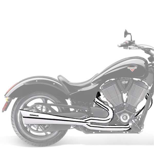 Victory Motorcycle New OEM Stage 1 Tri-Pro Exhaust System, Vegas ...