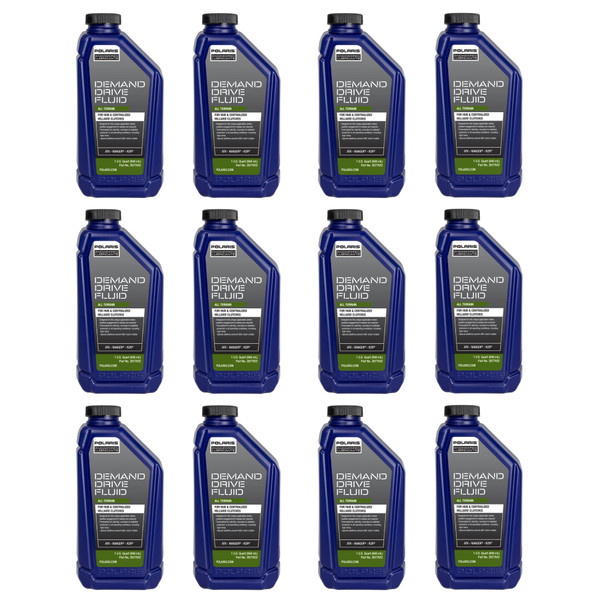 Polaris New OEM Demand Drive Oil, 12/PK 32oz Sportsman RZR, 2877922