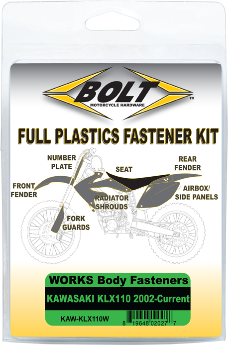 BOLT Full Body Work Fastener Kit, 020-00611