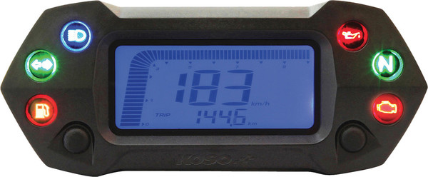 KOSO DB-01R LCD Speedometer, 27-5799
