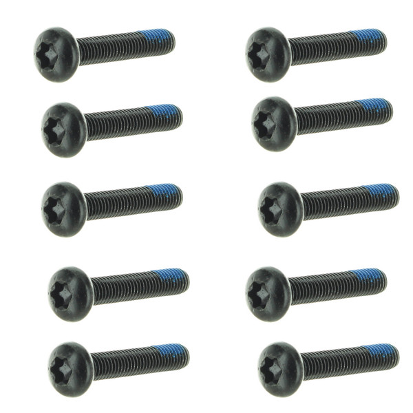 Ski-Doo New OEM Torx Screw With Scotch Grip M6 X 35, Pack Of 10, 229000064