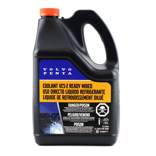 Volvo Penta New OEM VCS Orange Coolant, 22567314, 24389714
