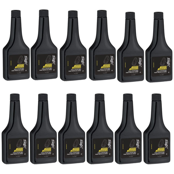 Ski-Doo New OEM XPS Synthetic Chaincase Oil, 12 - 12 Fluid Ounce ...