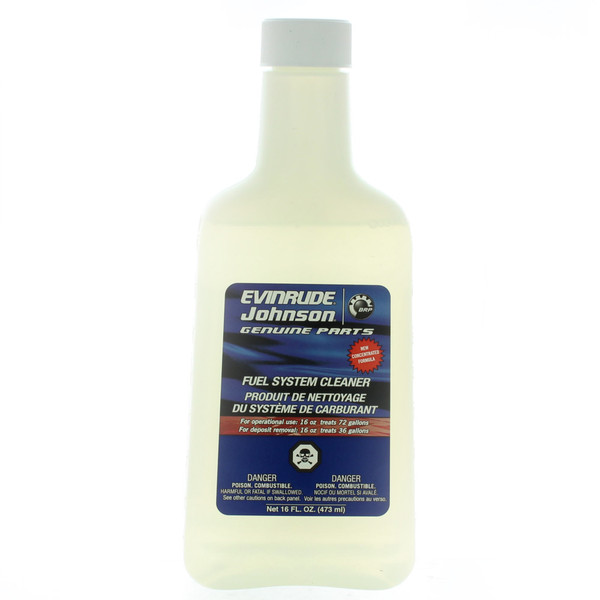 Johnson Evinrude OMC New OEM Fuel Systems Cleaner 16oz, Outboard Motor ...