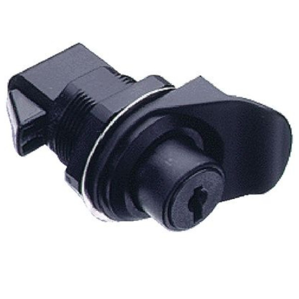 Teak Isle New Locking Latch Push Button Black, 264-29208