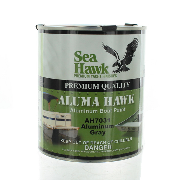 Sea-Hawk Premium Quality Aluma Hawk Aluminum Gray AH7031 Boat Paint, 95 ...