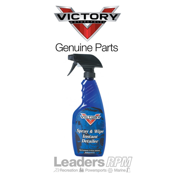 Victory Motorcycle New OEM Spray & Wipe Instant Detailer Cleaner, 2862412E