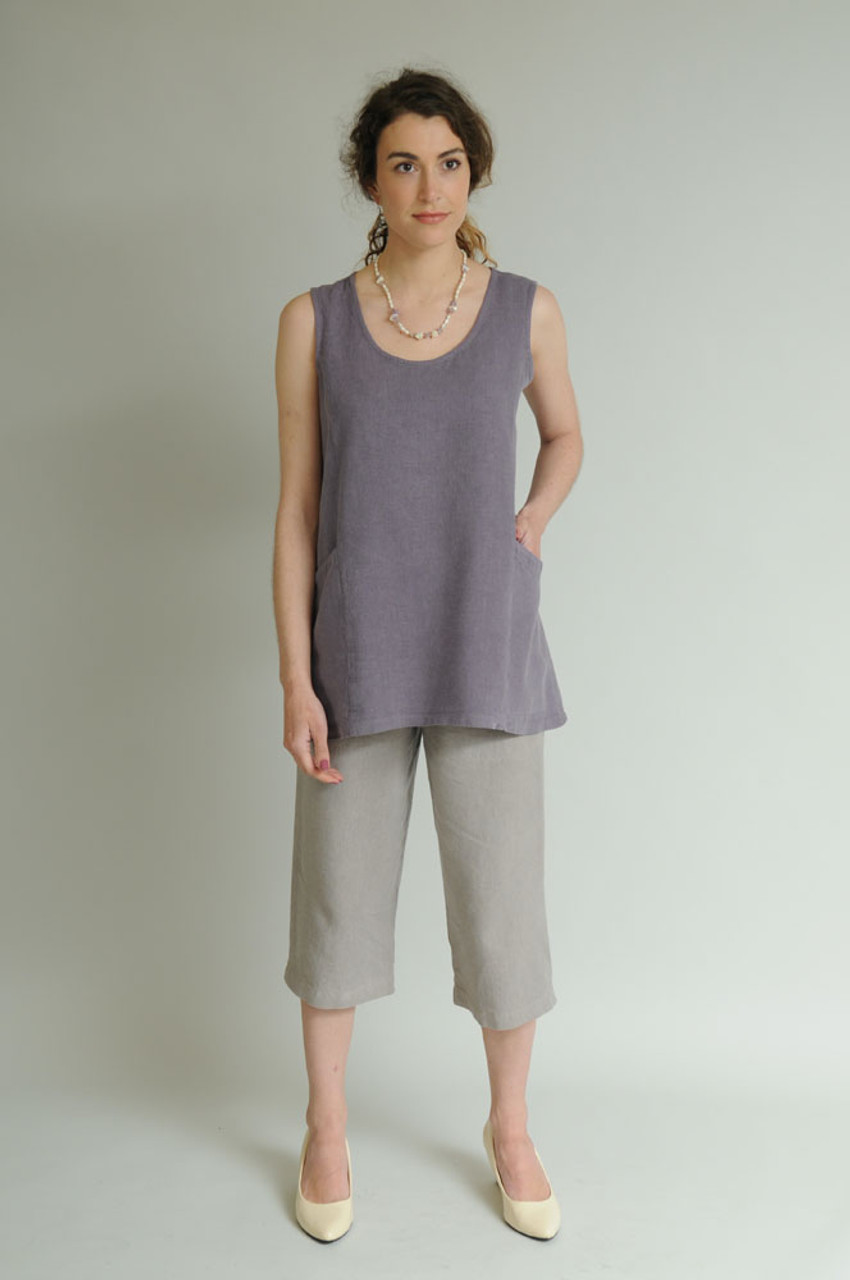 Hemp and Tencel Trapeze Top | Sympatico Clothing