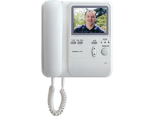 Aiphone KB-3HRD Audio/Video Sub-Master Station with Handset and Tilt ...