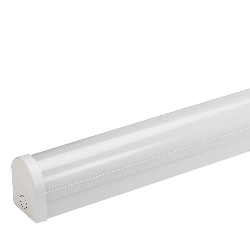 20W LED Integrated Batten 4ft 4000K Single Emergency with MW Sensor ...