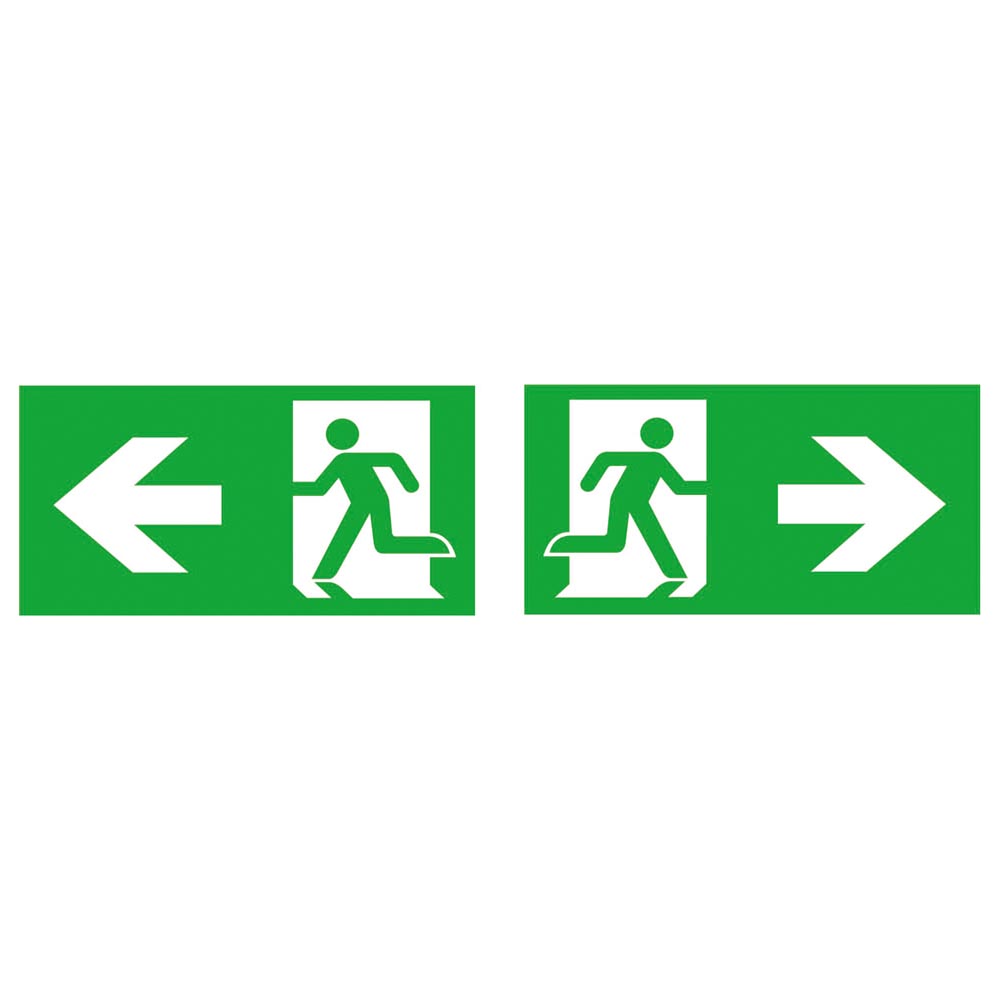 New Legend Left + Right for Emergency Exit Blade - CP Lighting Ltd