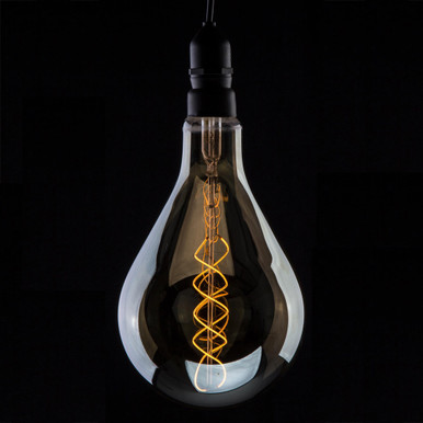 Prolite LED Filament PS160 Lamp 240V 4W E27 Smoked 1800K Dimmable - CP ...
