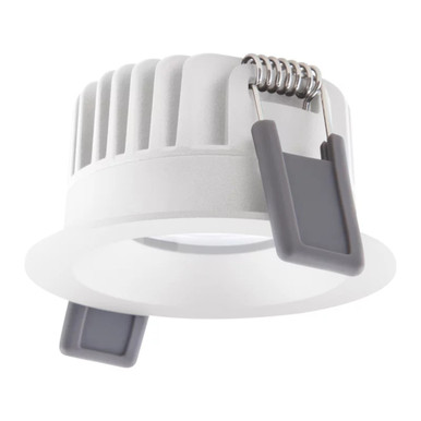 LED Recessed Spotlight 8W 3000K CRi90 36 Degrees IP44 in White Ledvance ...