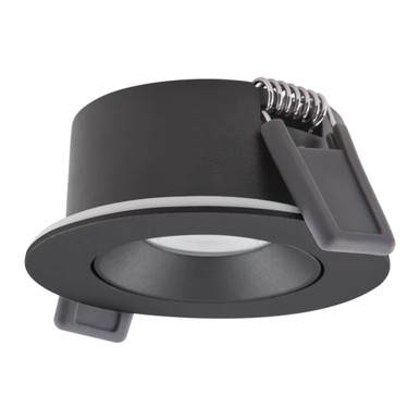 LED Recessed Adjustable Spotlight 4W 2700K CRi90 36Deg in Black Dim ...