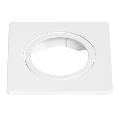 White Square Ring for Tilt Combo Spotlight 4099854092725 - CP Lighting Ltd