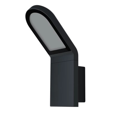 Dark Grey LED Endura Wall Light 12W 740lm 3000K IP44 - CP Lighting Ltd