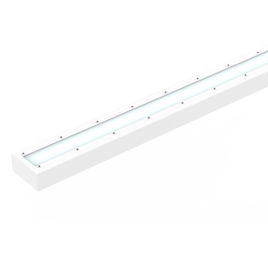 White 5ft LED Anti-Ligature Batten 25-60W 3/4/6000K - CP Lighting Ltd
