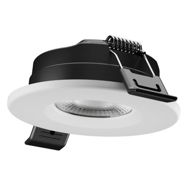 White LED Fireproof Combo Fixed Spot 4/6W 4CCT IP65 60Deg Dimmable - CP ...