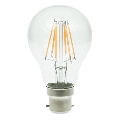 LED GLS 6W BC Clear 2700K Prolite - CP Lighting Ltd
