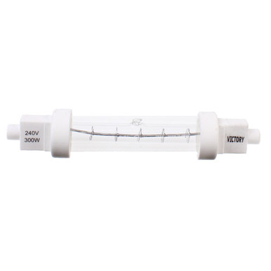240V 200W Clear Jacketed R7s 117mm - CP Lighting Ltd