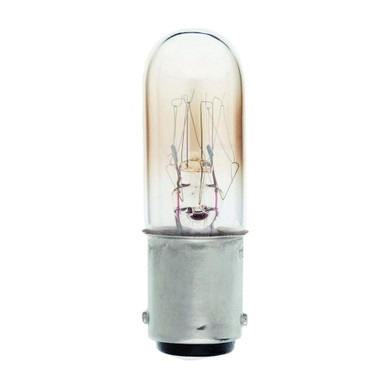Tubular Lamp 240V 15W Ba15D Clear 17X50mm - CP Lighting Ltd