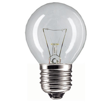 Round 45mm 240V 7W E27 Clear - CP Lighting Ltd