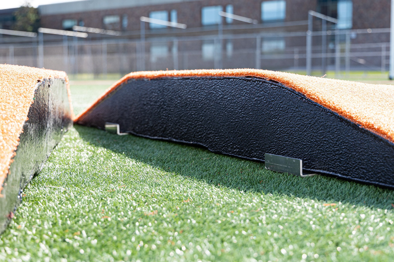 10" Two-Piece Game Pitching Mound | Portable Baseball Mound