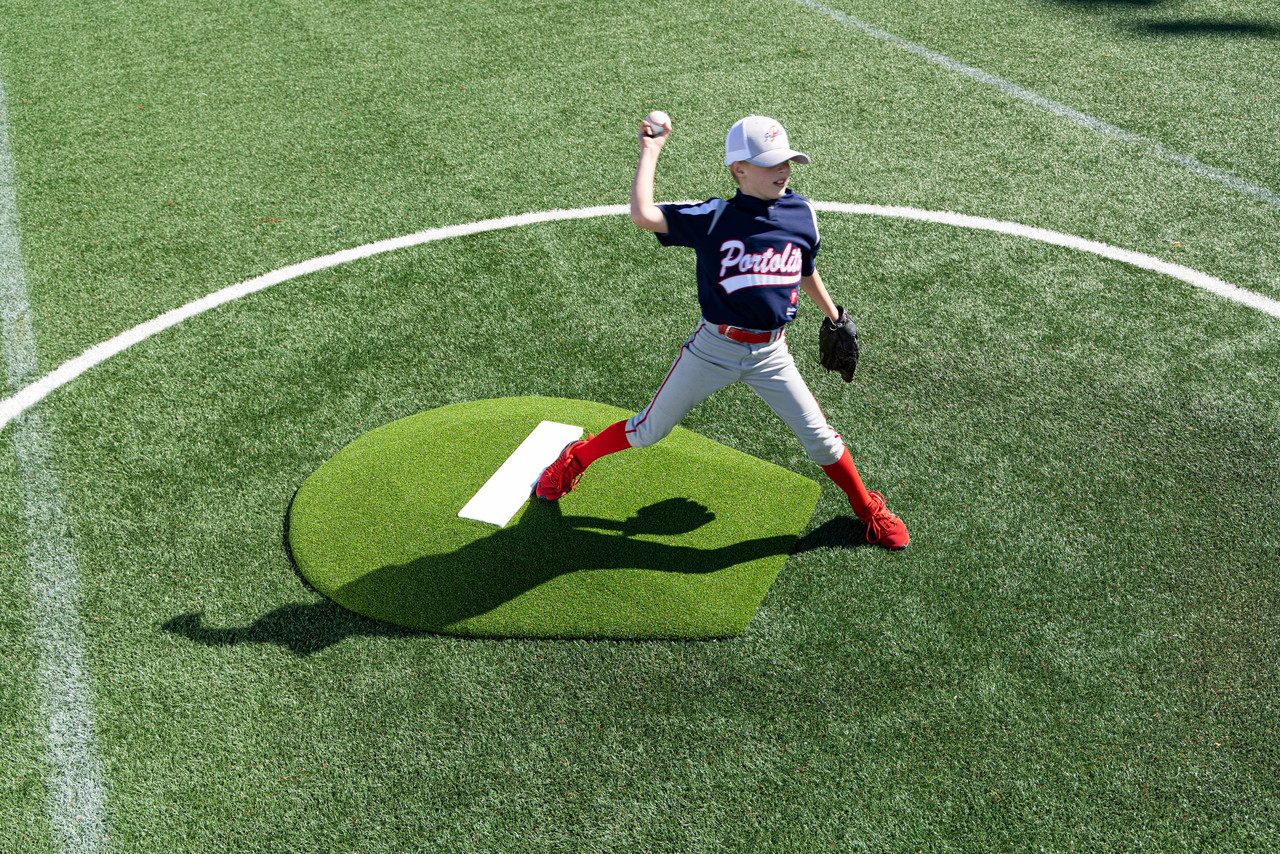6" Oversized Stride Off Game Pitching Mound | Cimarron Sports