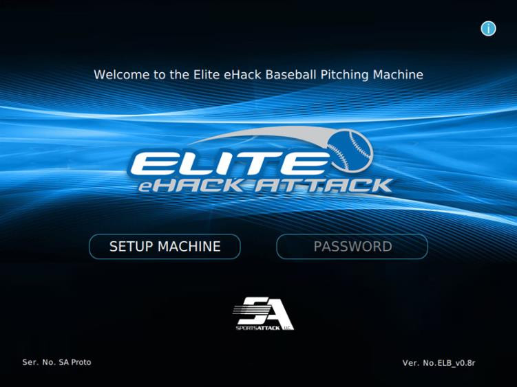 Hack Attack Elite eHack Softball Machine